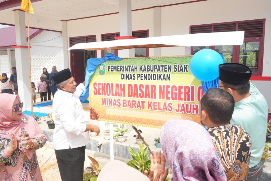 SD 03 Minas Barat Miliki Ruang Kelas Baru - Aktual, Bernas & Terpercaya